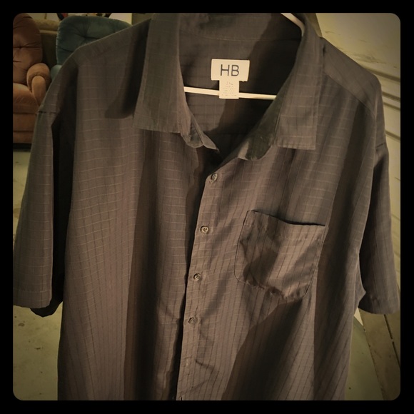 HB | Shirts | Hb Casual Big Tall Mens Shirt | Poshmark